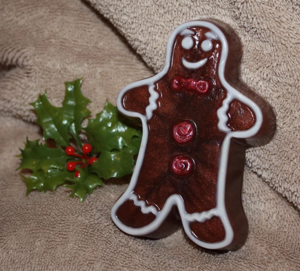 Gingerbread Man Soap on Luulla