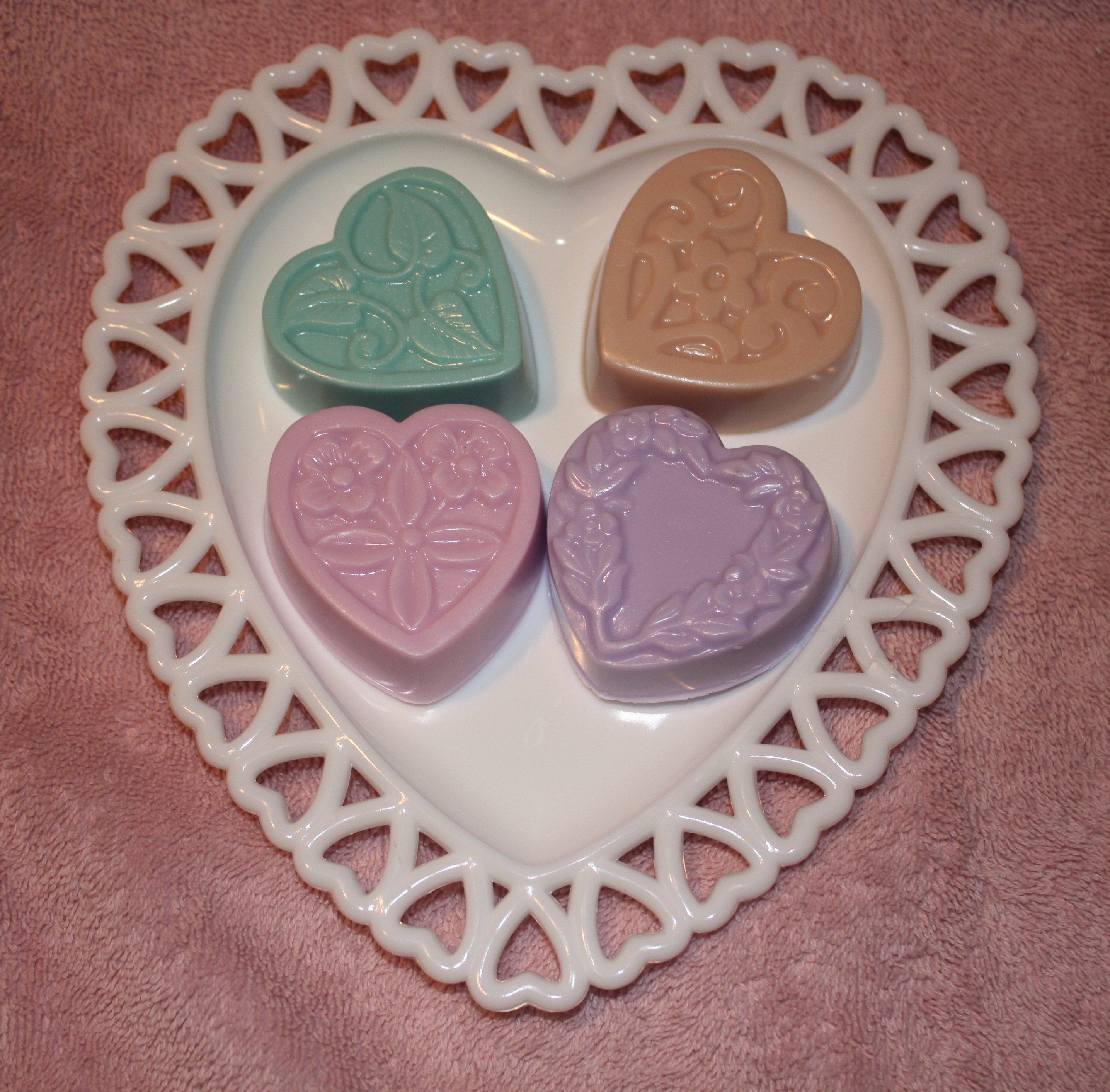 Shea Butter Heart Soap On Luulla